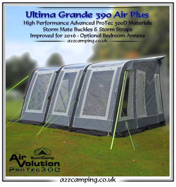 2016 Sunncamp Inflatable Awning Preview - Tent Hire Direct