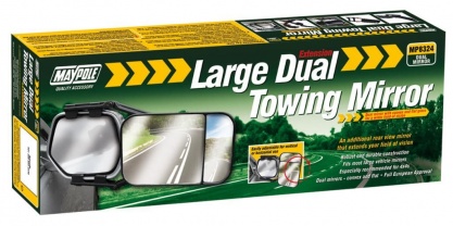 Maypole Large Dual Towing Mirror - Tent Hire Direct
