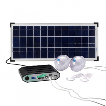Solar Powered Hubi 10K Awning Tent Lighting System - Tent Hire Direct