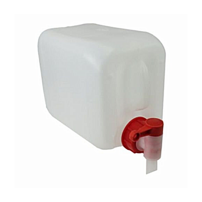 5 Litre Fresh Water Carrier Jerry Can with Tap - Tent Hire Direct
