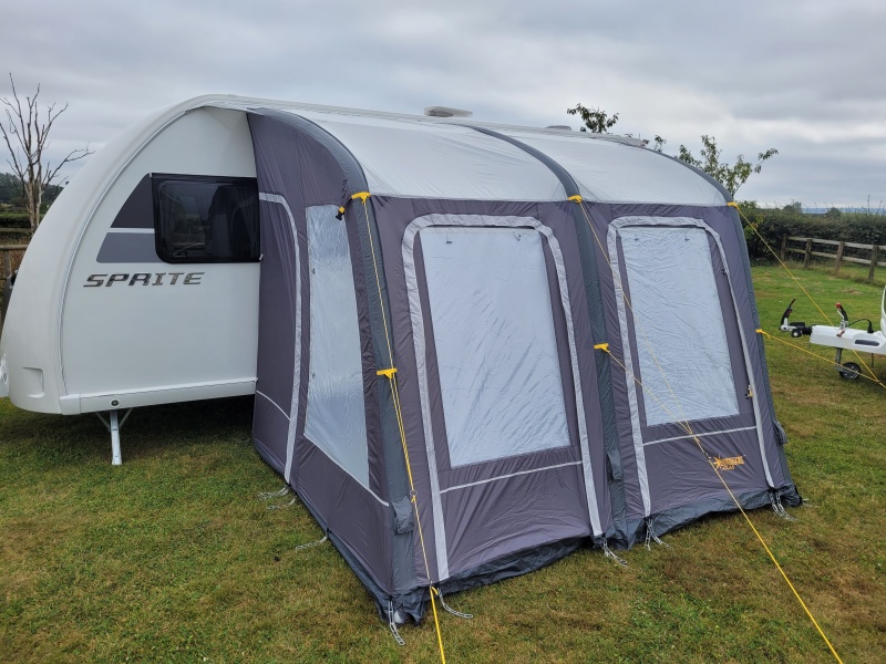 Camptech Suntrek Atlas 280 Hybrid Air Porch Awning - Tent Hire Direct