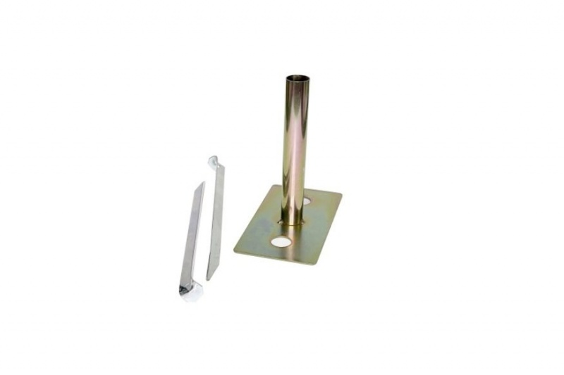 Camptech Carnival Windbreak Steel Foot Plate - Tent Hire Direct