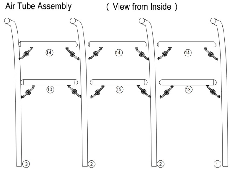 Camptech Starline AIR Elite 390 Replacement AIR Tube - Tent Hire Direct