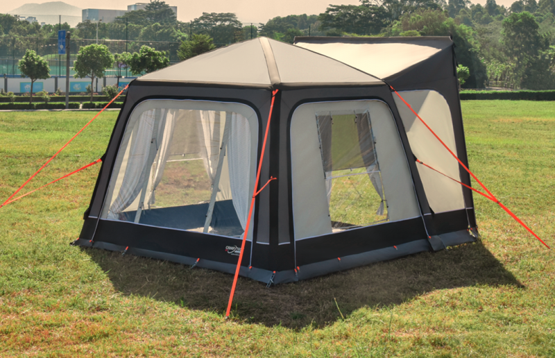 Camptech Moto Elite Crown Drive-Away Awning | 2025 - Tent Hire Direct
