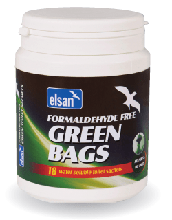 Elsan Green Sachet Toilet Bags - Tent Hire Direct