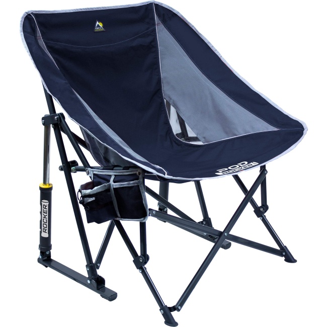 GCI Outdoor Pod Rocker Camping Chair - Blue - Tent Hire Direct