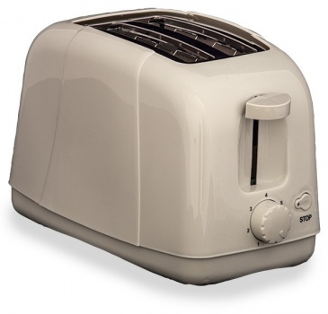 Quest Scotsman Low Watt Cream 2 Slice Toaster - Tent Hire Direct