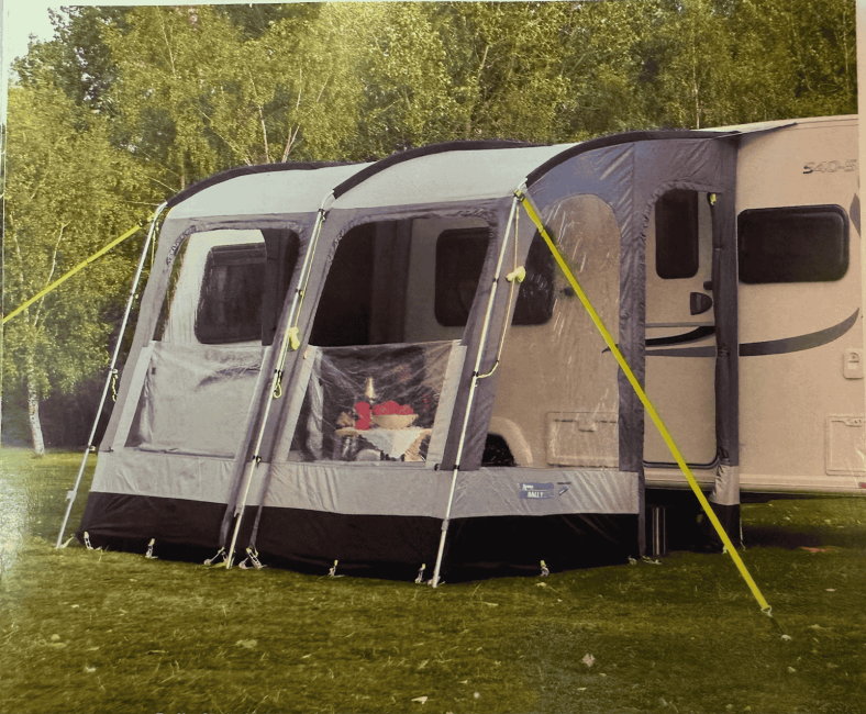 Kampa Motor Rally Club 260 XL - 2014 | Factory Second - Tent Hire Direct