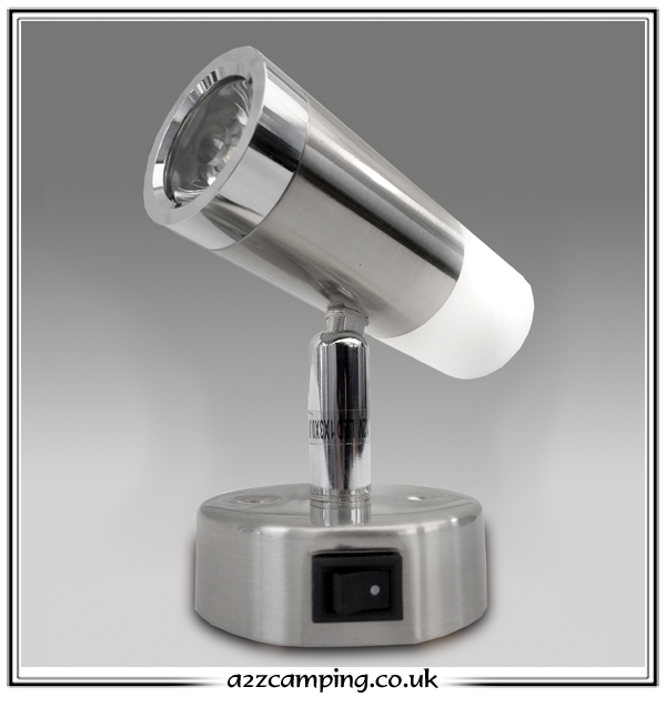 Switched 12 Volt LED Spotlight with Rear Glow