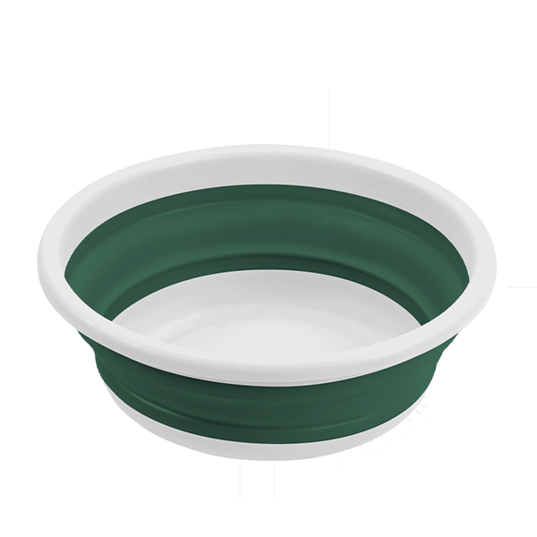 Lifestyle 9 Litre Collapsible Washing Bowl - Tent Hire Direct