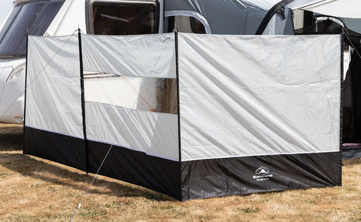 Sunncamp Windjammer Windbreak | Grey - Tent Hire Direct