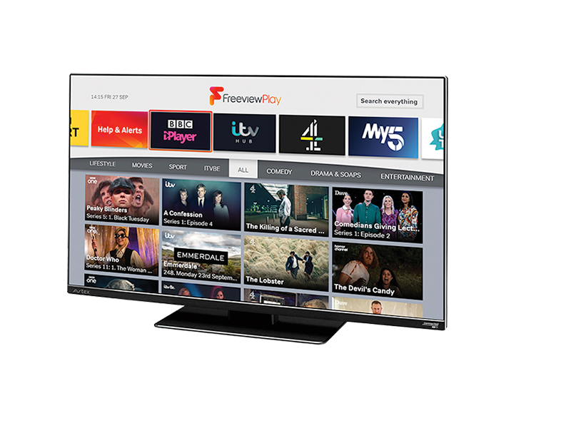 Avtex 19.5 Connected WiFi 12v/240v Freeview TV - Tent Hire Direct