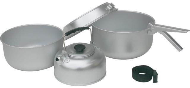 Light Weight 5pc Camping Cook Set - Tent Hire Direct